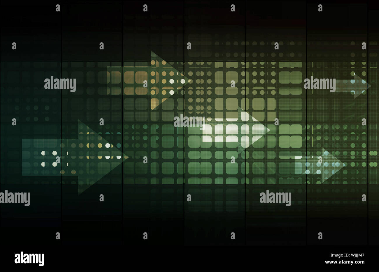 Teamwork Concept and Working Together Partnership as Art Stock Photo ...