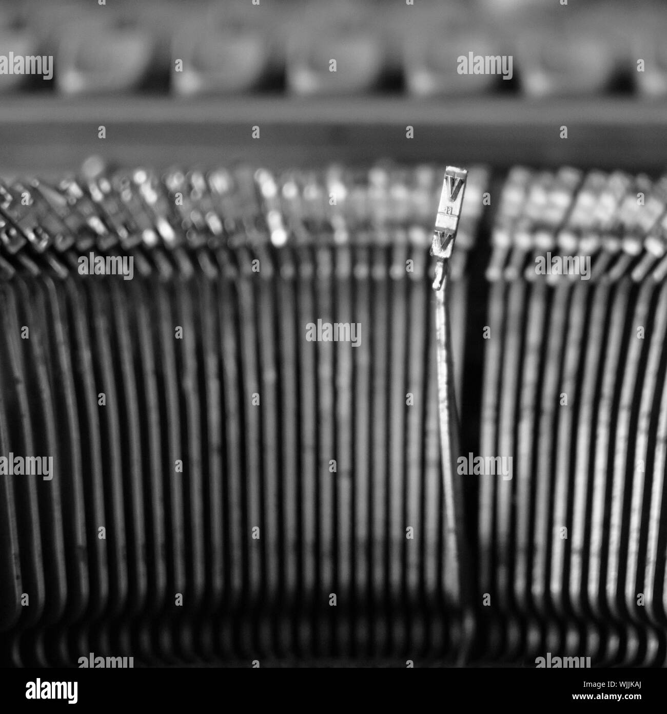 Damaged typewriter hi-res stock photography and images - Alamy