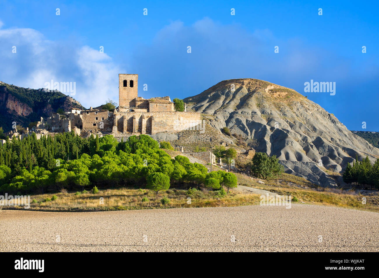 Esco village in Huesca Aragon Pyrenees of Spain Stock Photo - Alamy