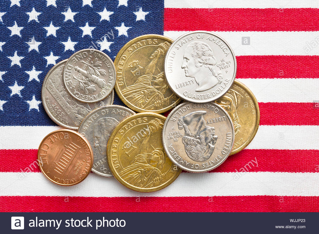 American Flag Money Stock Photos & American Flag Money Stock Images - Alamy