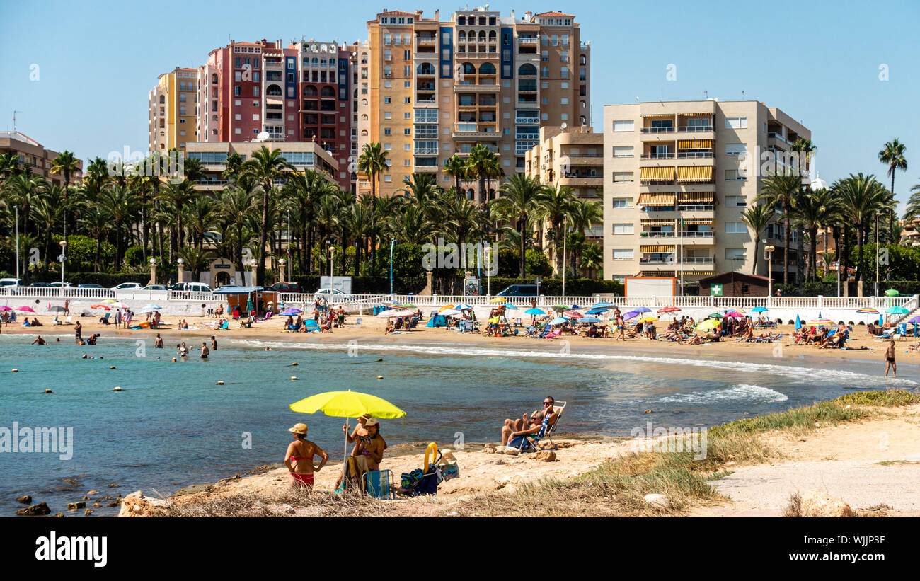 Beach sea torrevieja spain hi-res stock photography and images - Alamy