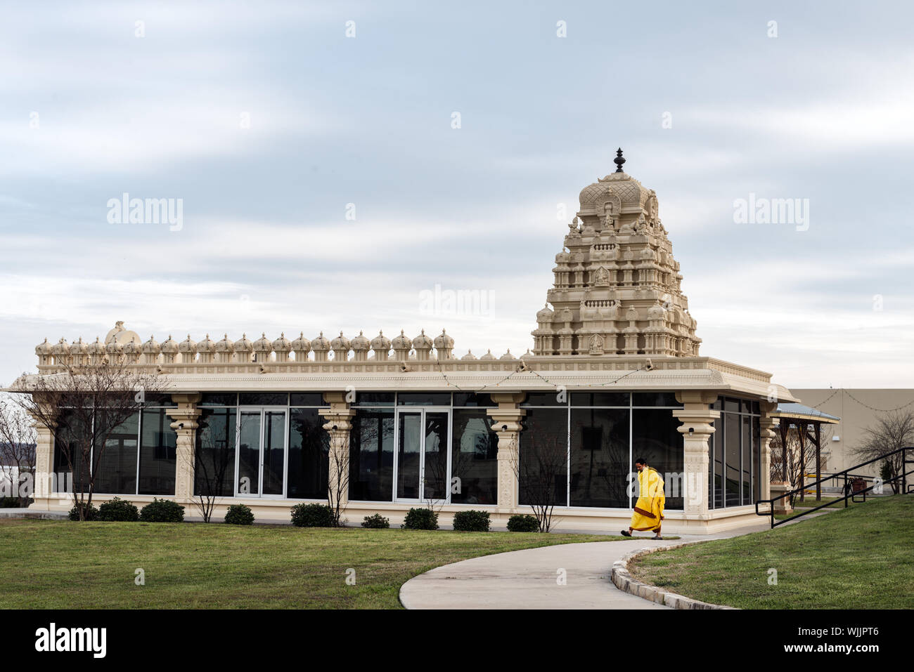 Hindu Temple, Austin, Texas Stock Photo - Alamy
