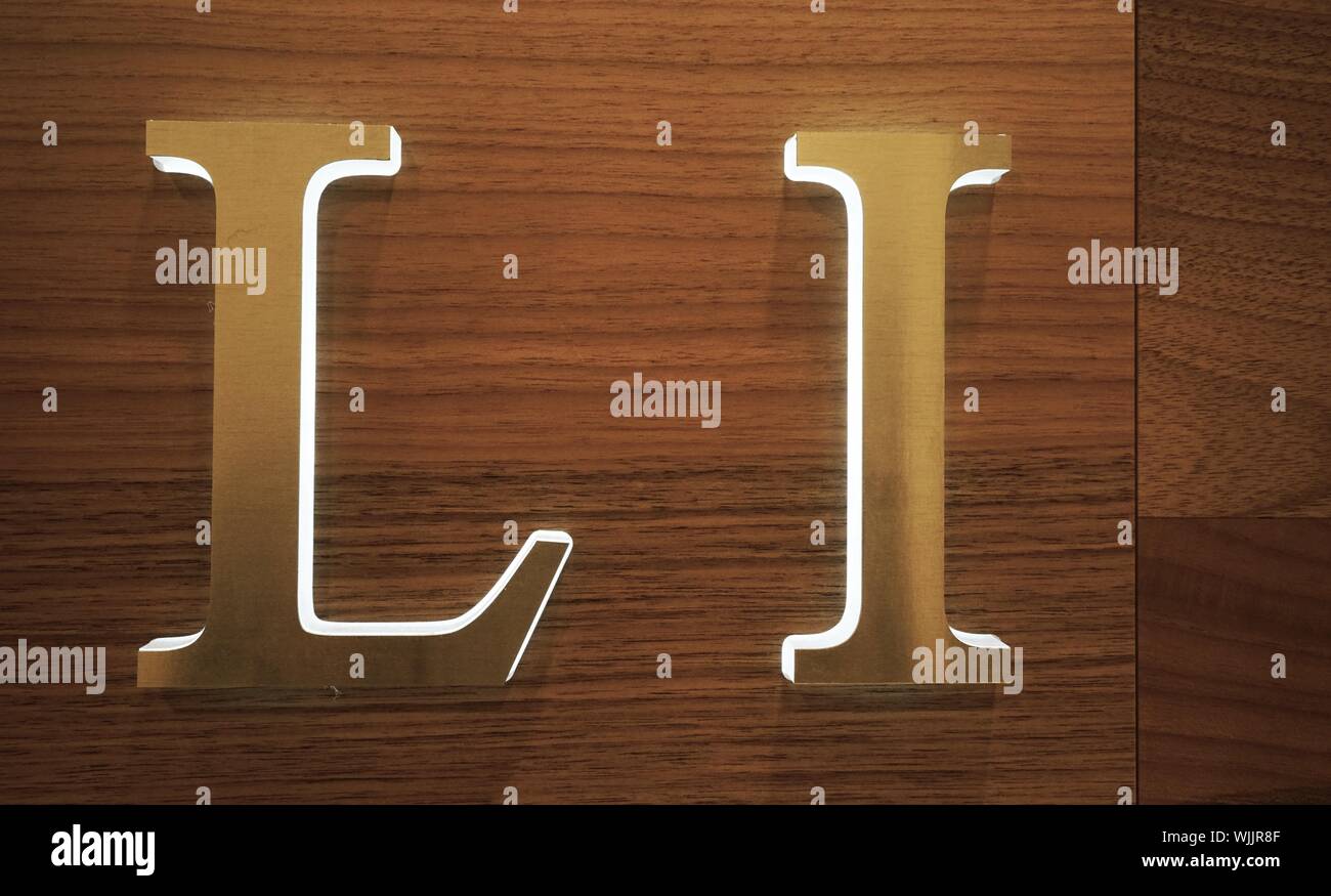 Illuminated Letter 'l' High Resolution Stock Photography and Images - Alamy