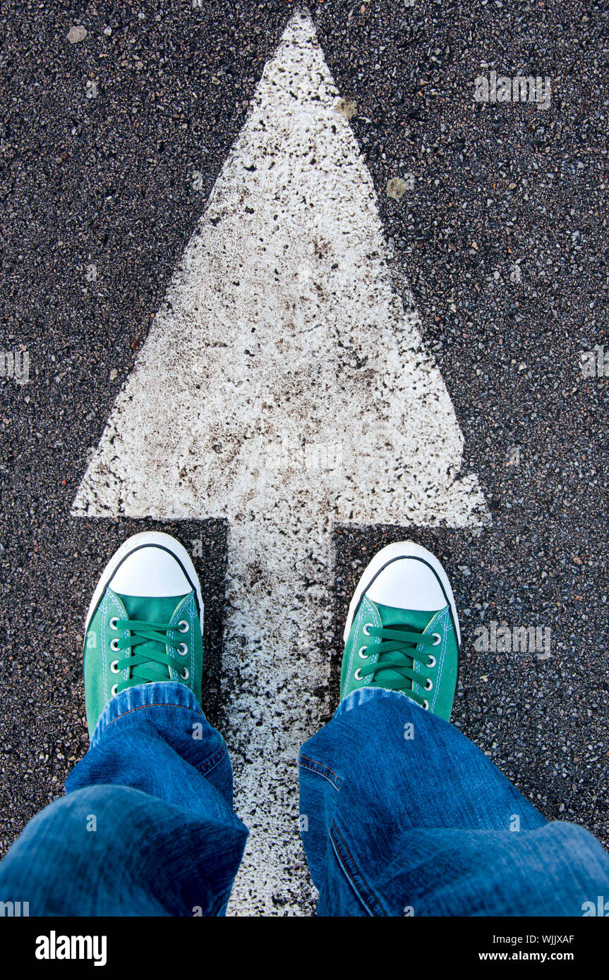 Shoes From Above High Resolution Stock Photography and Images - Alamy
