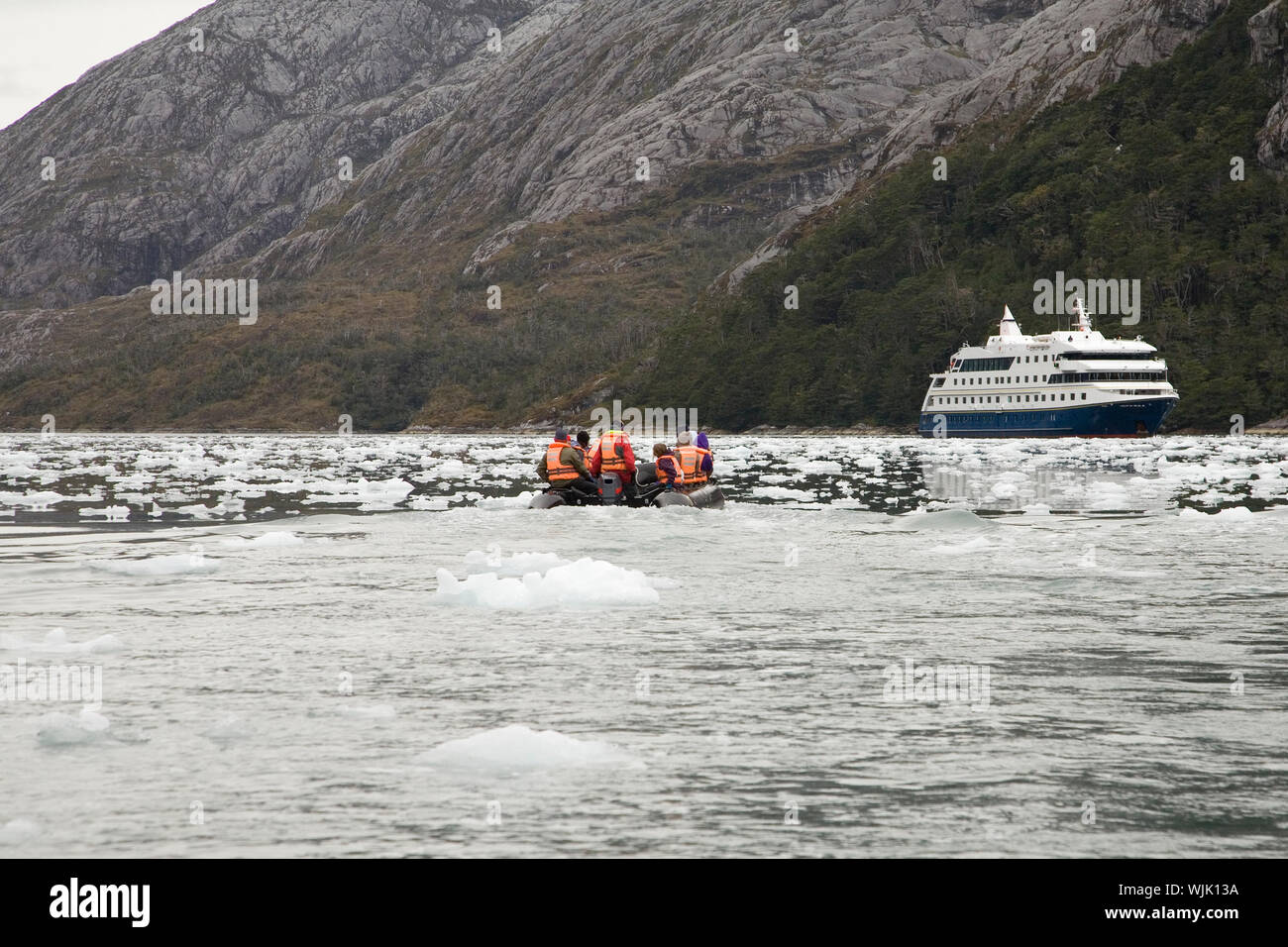 Zodiac excursion in antarctica hi-res stock photography and images - Alamy