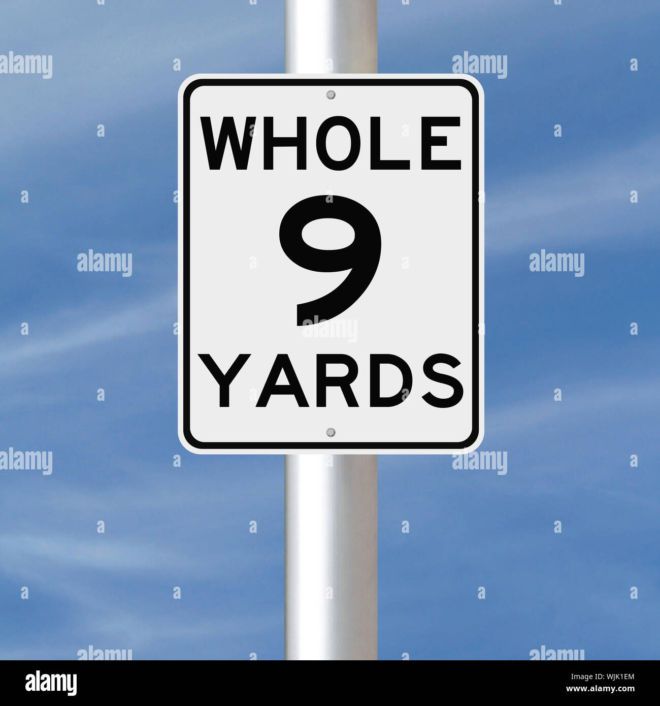 The Whole Nine Yards Idiom
