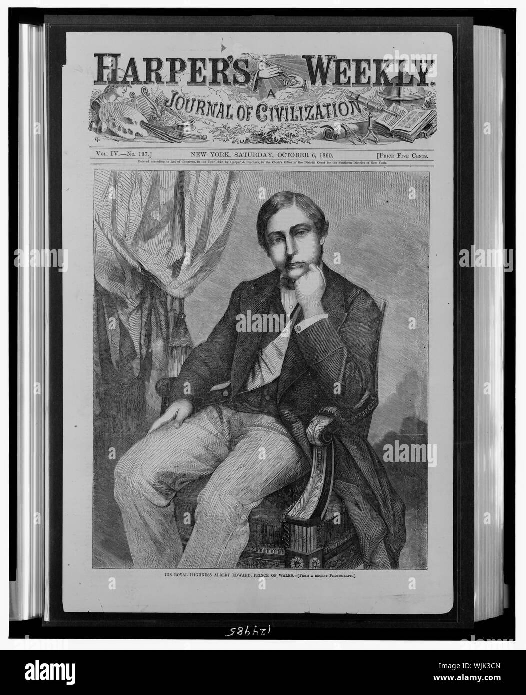 His royal highness Albert Edward, Prince of Wales Stock Photo - Alamy