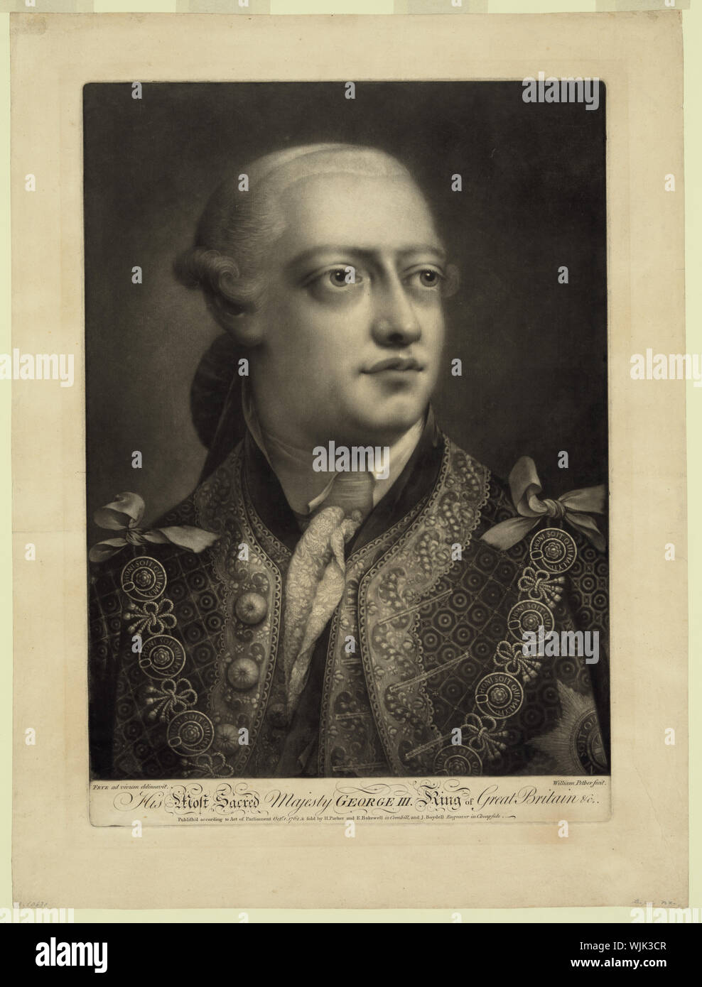 His most sacred majesty George III, King of Great Britain, etc ...
