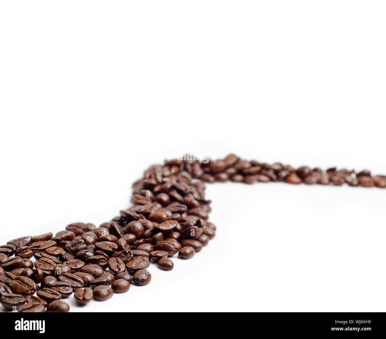 cofee beans road Stock Photo - Alamy