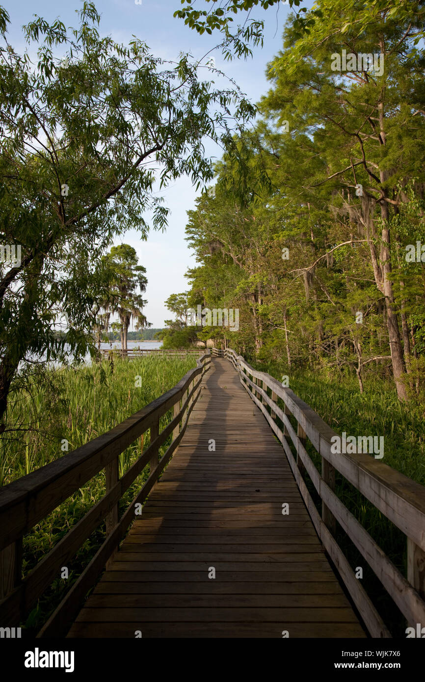 Historic Blakeley State Park located on the Tensaw River in Alabama is ...