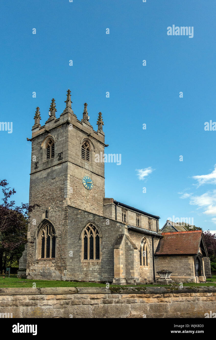 Exterior of St. Peter's Church, Clayworth, Retford, Nottinghamshire ...