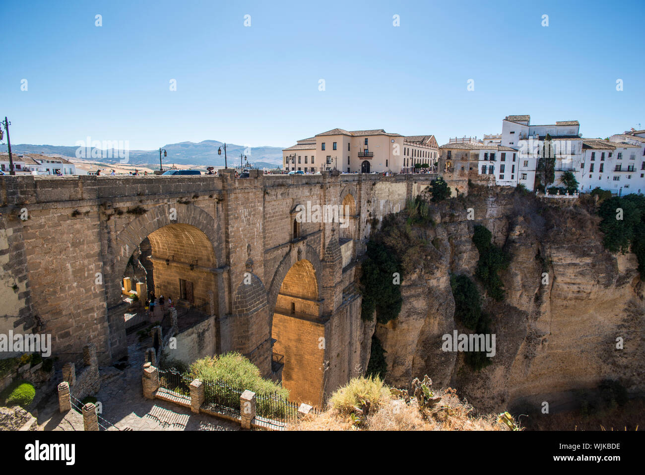 The Puente Nuevo bridge in Ronda Stock Photo - Alamy