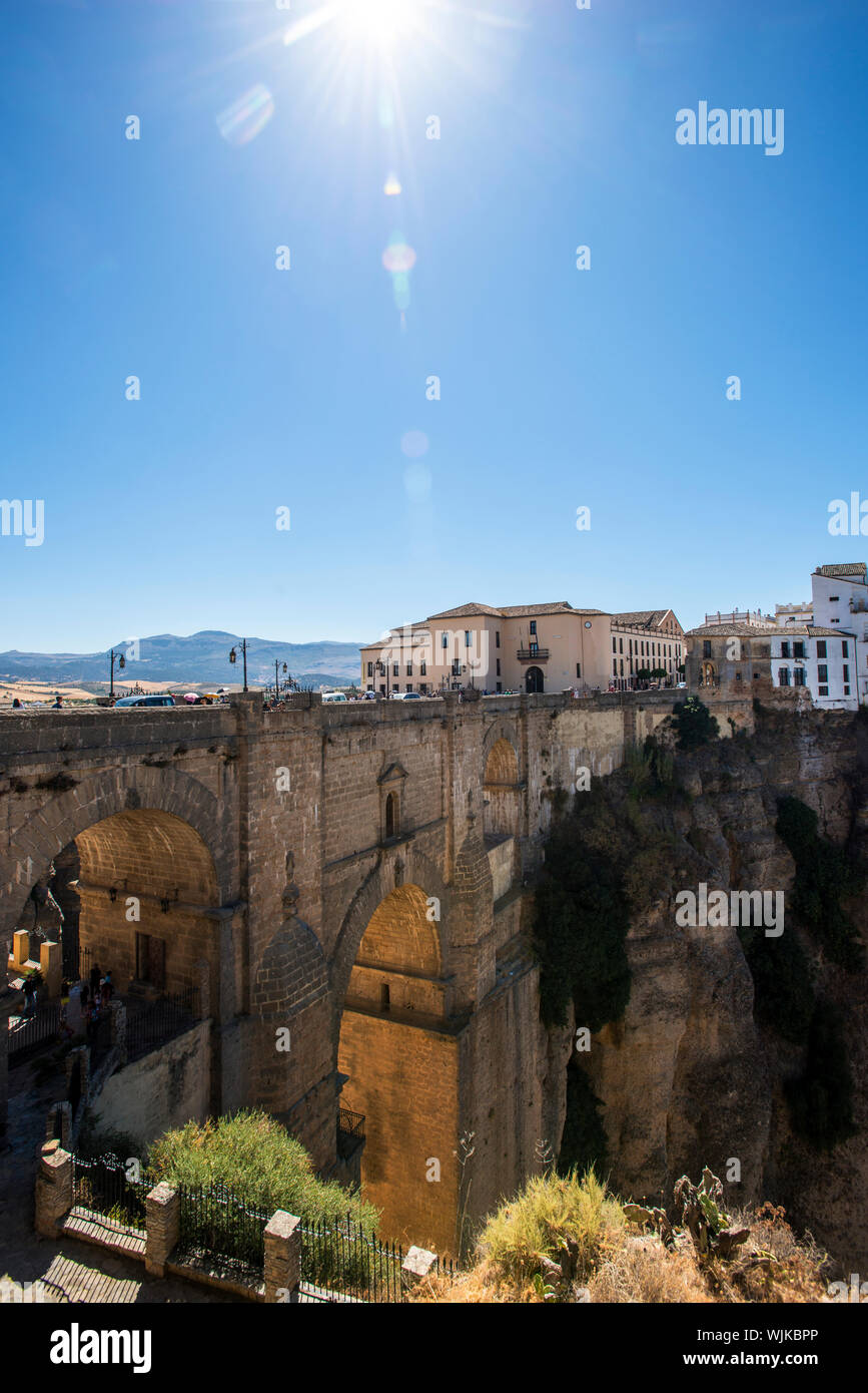 The Puente Nuevo bridge in Ronda Stock Photo - Alamy