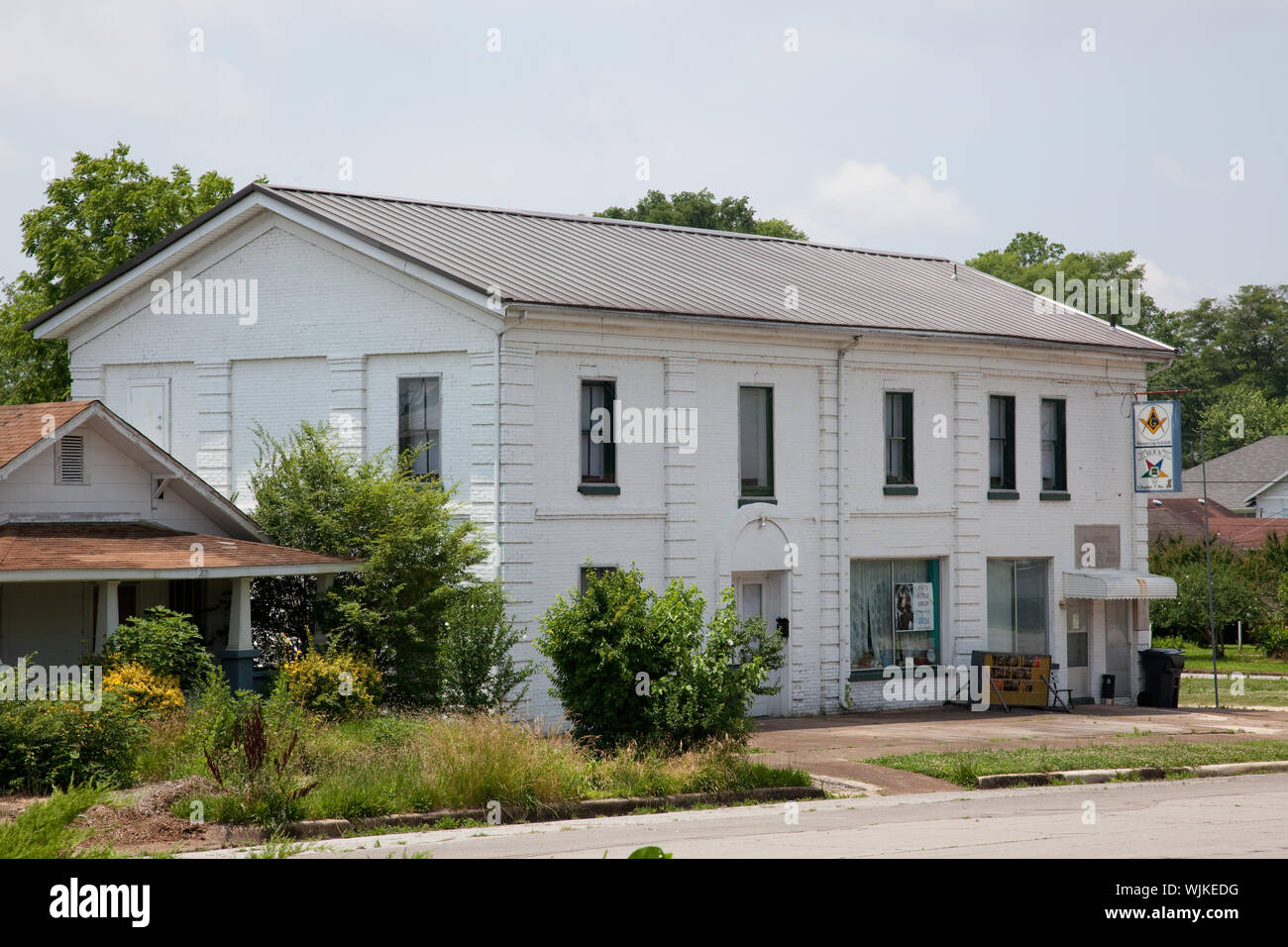 Historic building in Tuscumbia, Alabama Stock Photo - Alamy
