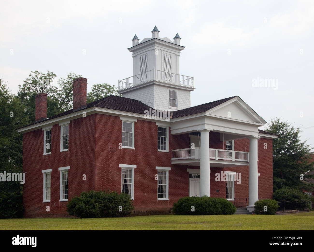 Historic buildings in Camden, Alabama Stock Photo - Alamy