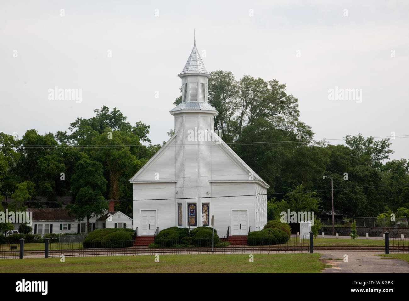 Historic buildings in Camden, Alabama Stock Photo - Alamy