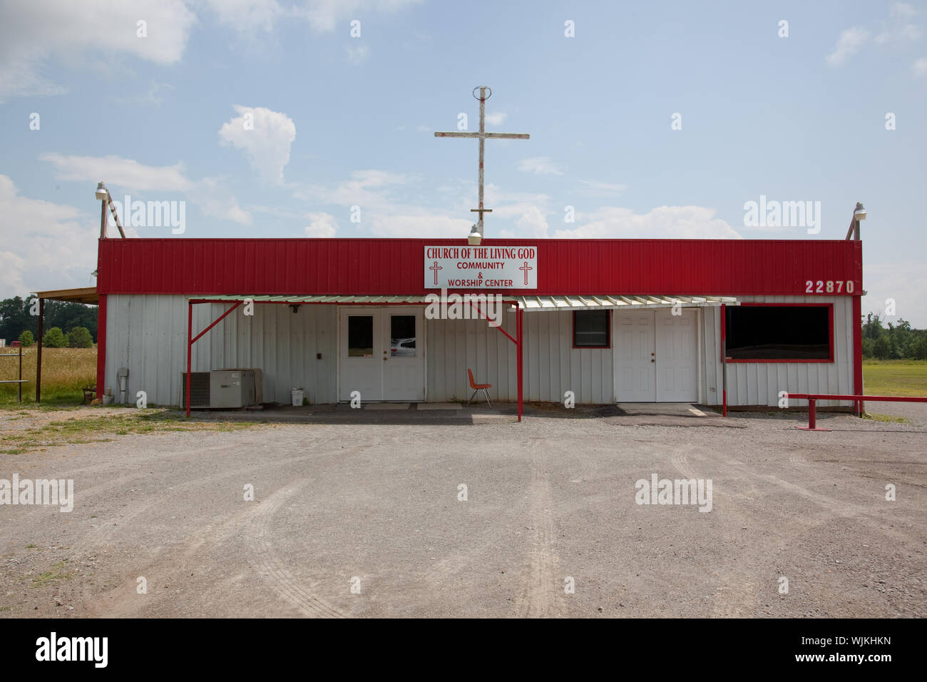 Historic buildings in Elkmont, Alabama Stock Photo - Alamy