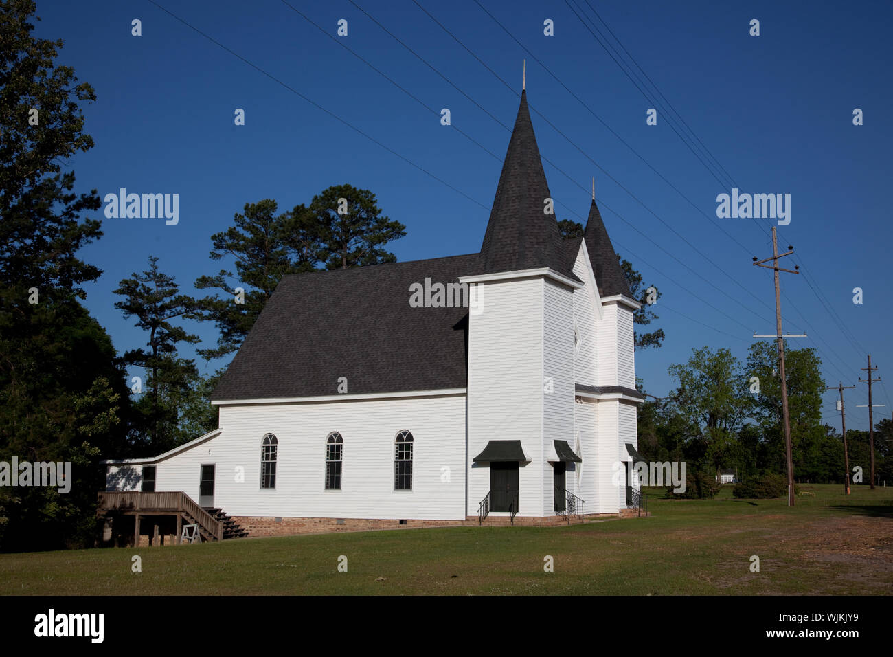 Historic buildings in Perdue Hill, Alabama Stock Photo - Alamy
