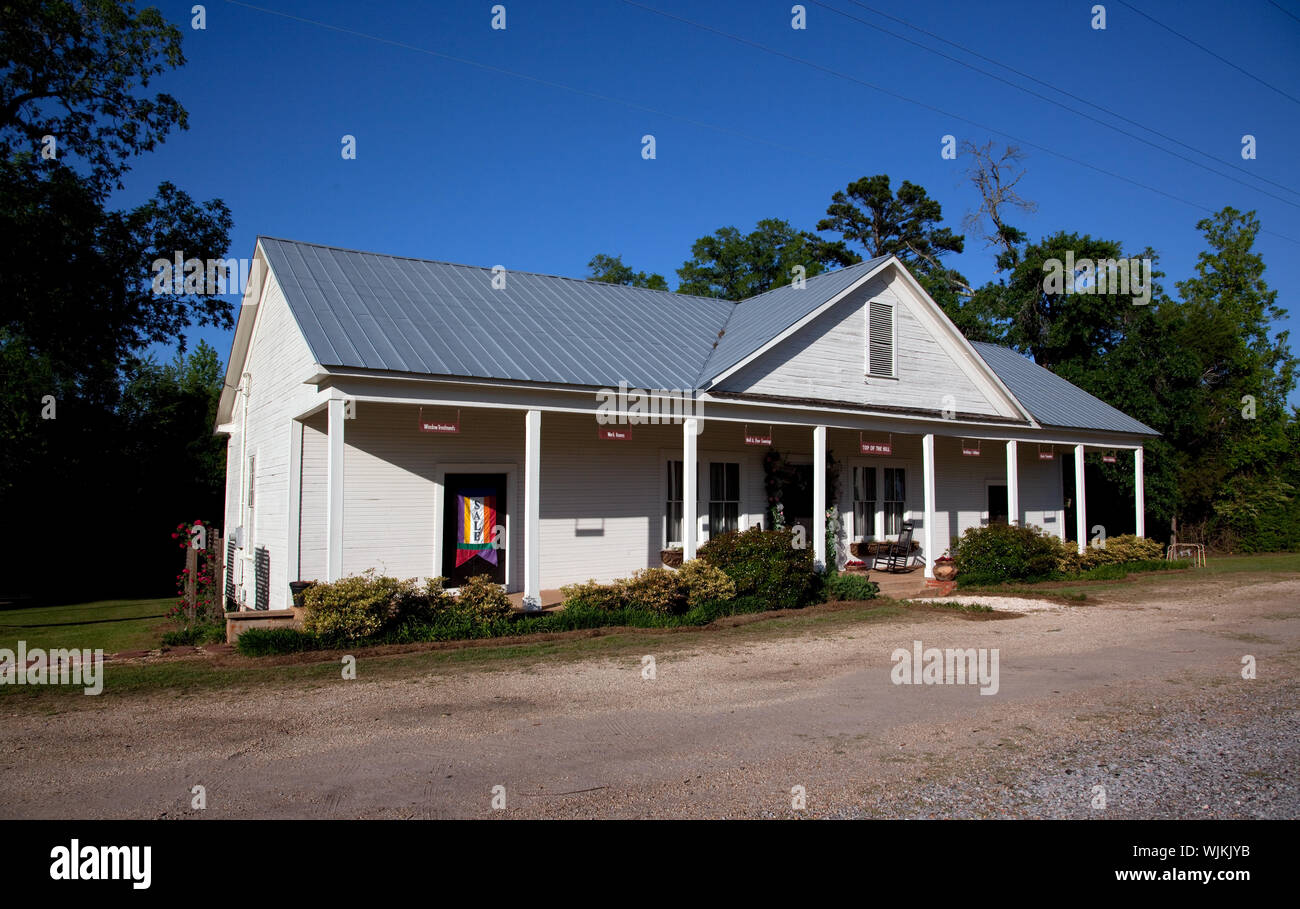 Historic buildings in Perdue Hill, Alabama Stock Photo - Alamy