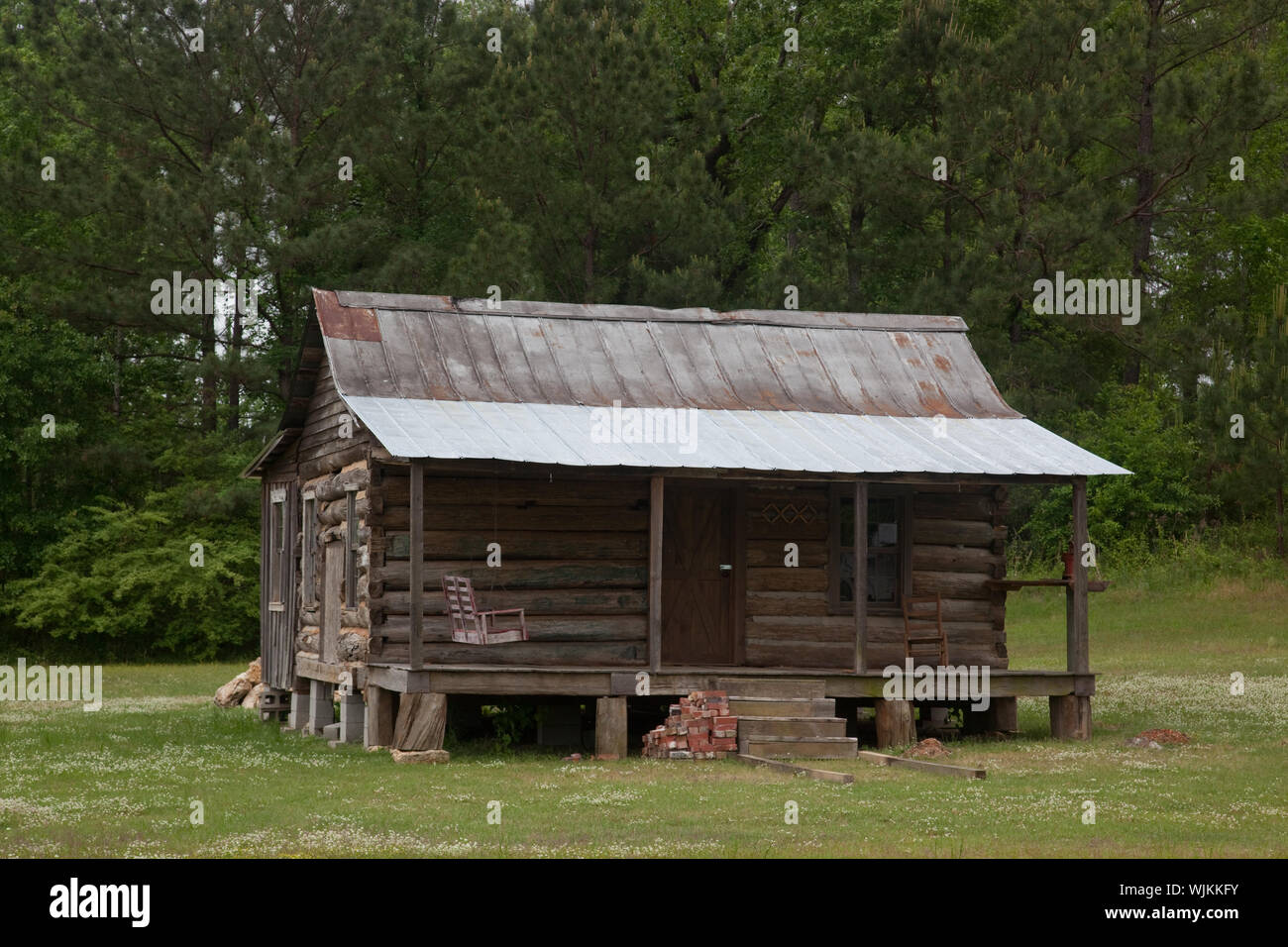 Historic buildings in Peterman, Alabama Stock Photo - Alamy