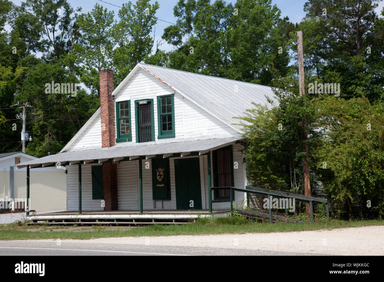 Historic buildings in Stockton, Alabama Stock Photo - Alamy