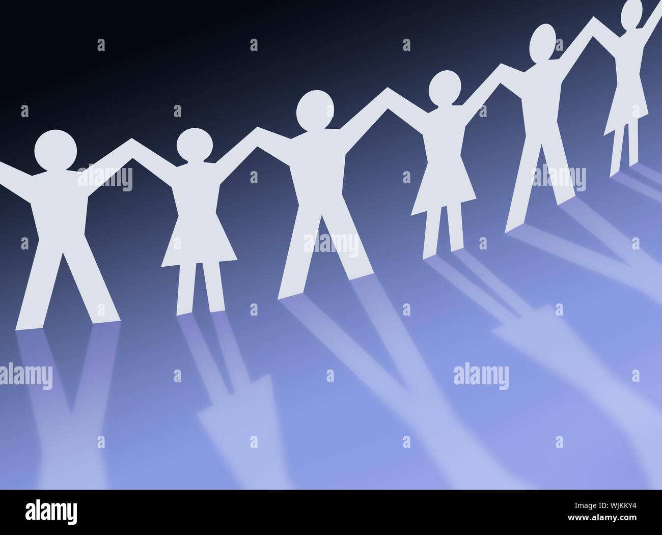 Community People Silhouette