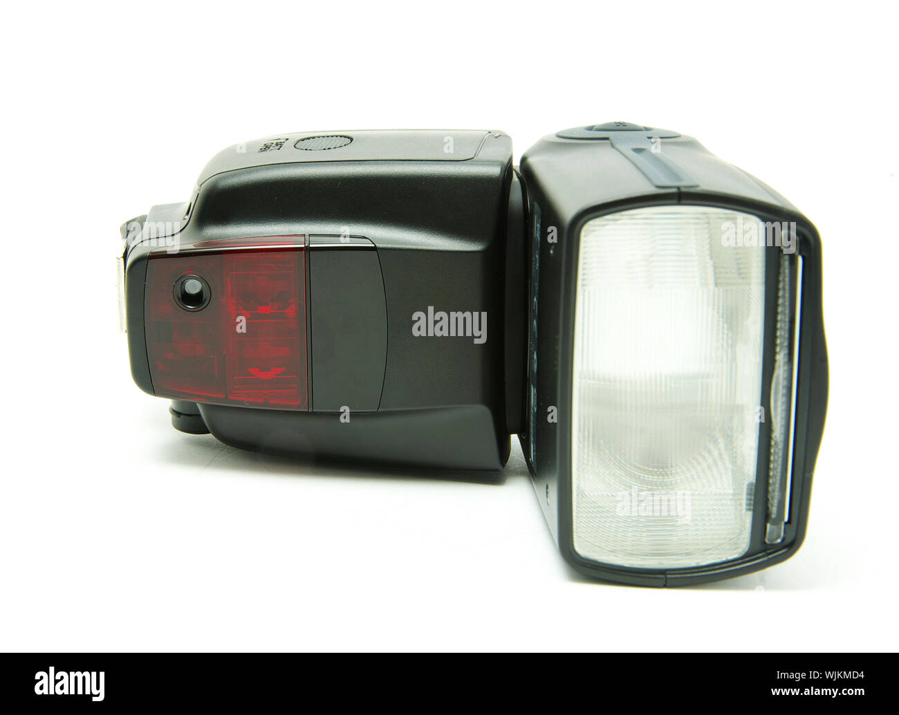 camera flash isolated on white Stock Photo - Alamy