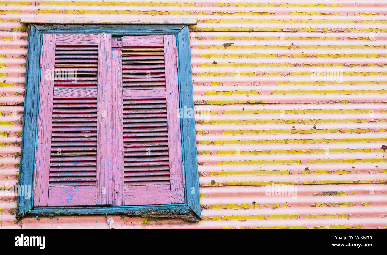 An abstract background with colorful old windows Stock Photo - Alamy