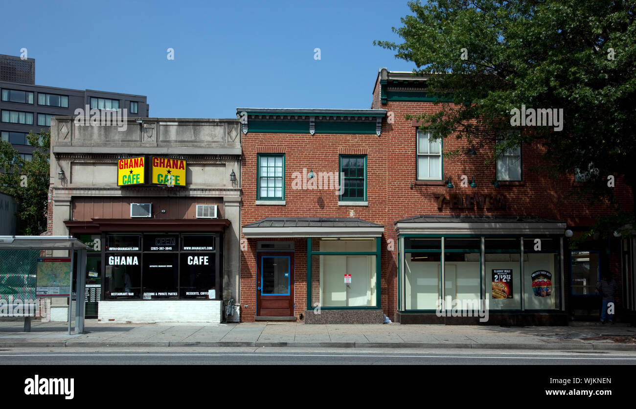 Historic buildings, 14th St., NW, Washington, D.C Stock Photo - Alamy