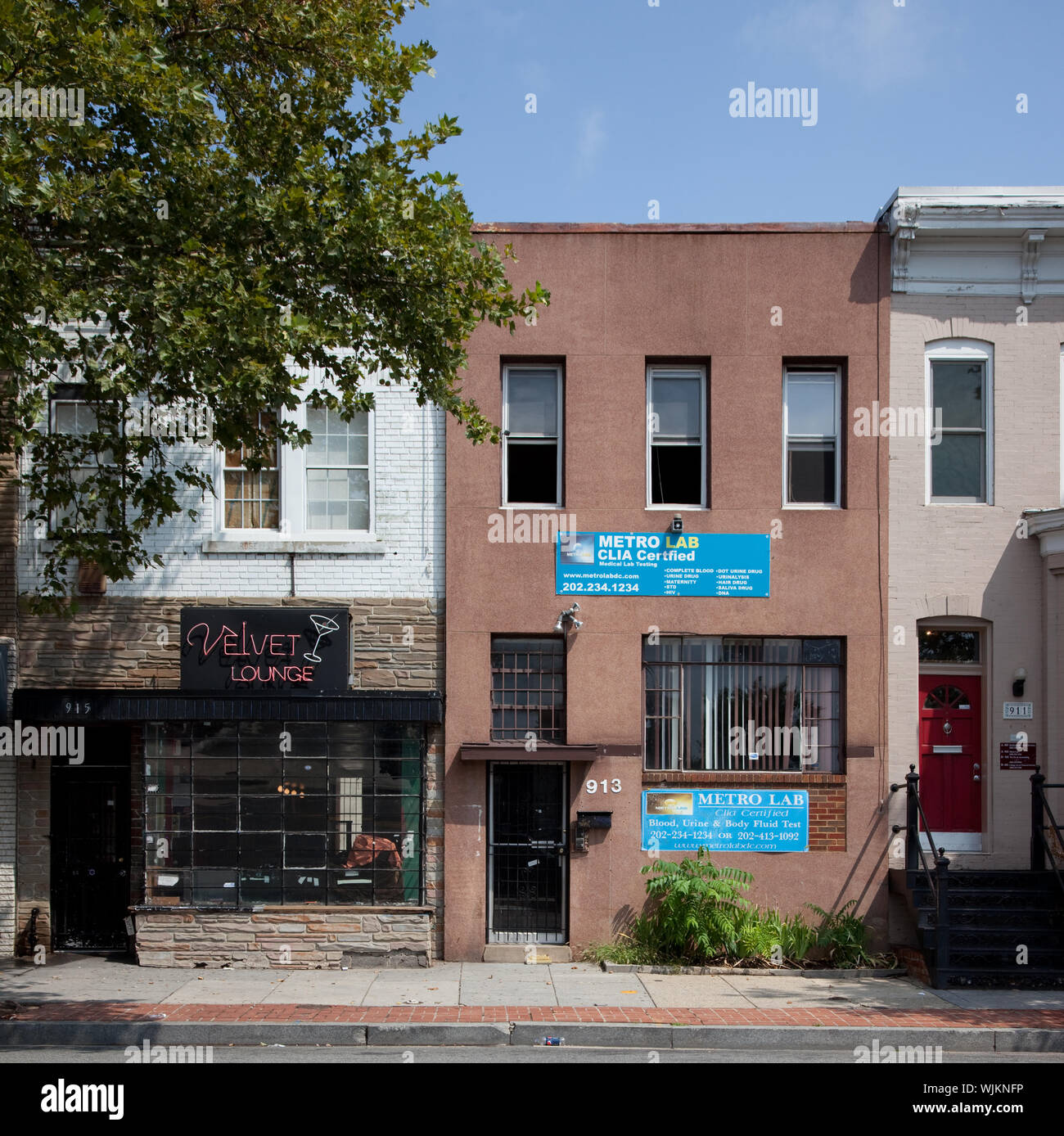 Historic buildings, 14th St., NW, Washington, D.C Stock Photo - Alamy