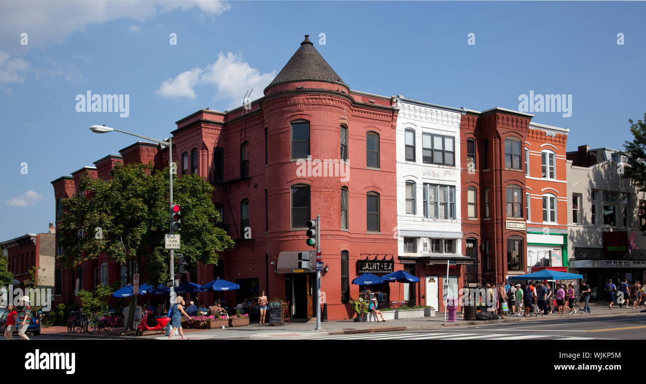 Historic buildings, 14th St., NW, Washington, D.C Stock Photo - Alamy
