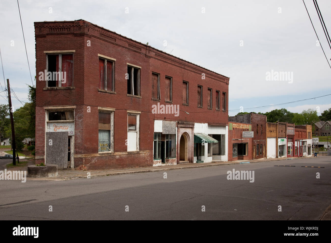 Historic downtown Cordova, Alabama Stock Photo - Alamy