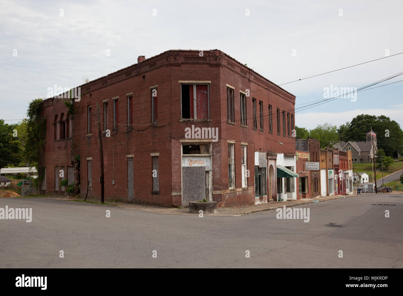 Historic downtown Cordova, Alabama Stock Photo - Alamy