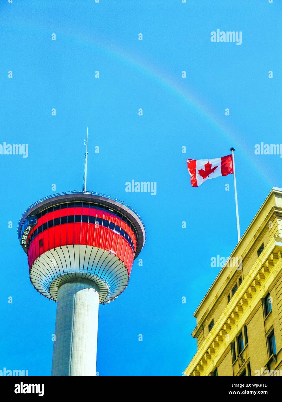 Calgary flag hi-res stock photography and images - Alamy