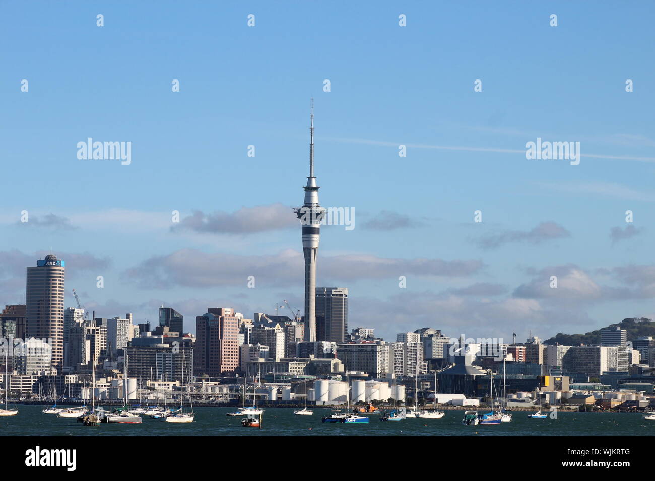 Auckland Sky Tower View High Resolution Stock Photography and Images ...