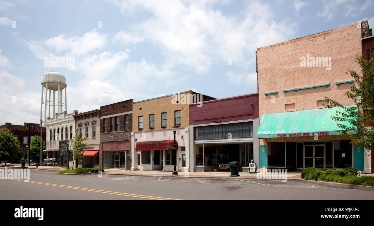 Historic downtown Tuscumbia, Alabama Stock Photo - Alamy