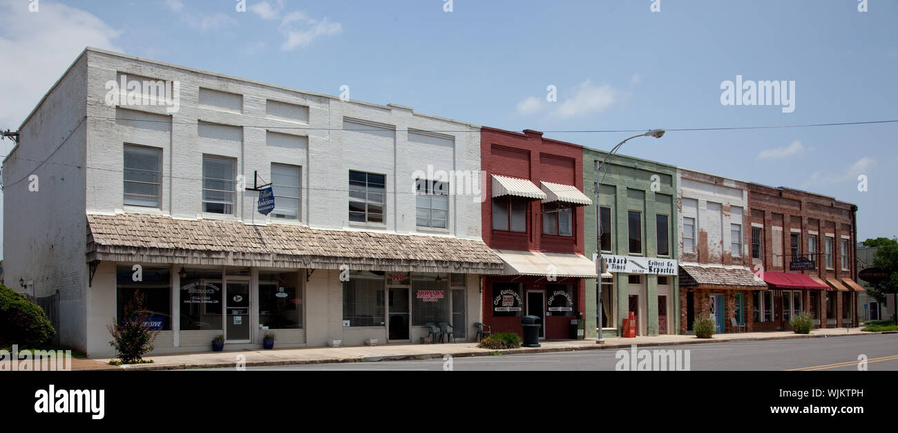 Historic downtown Tuscumbia, Alabama Stock Photo - Alamy