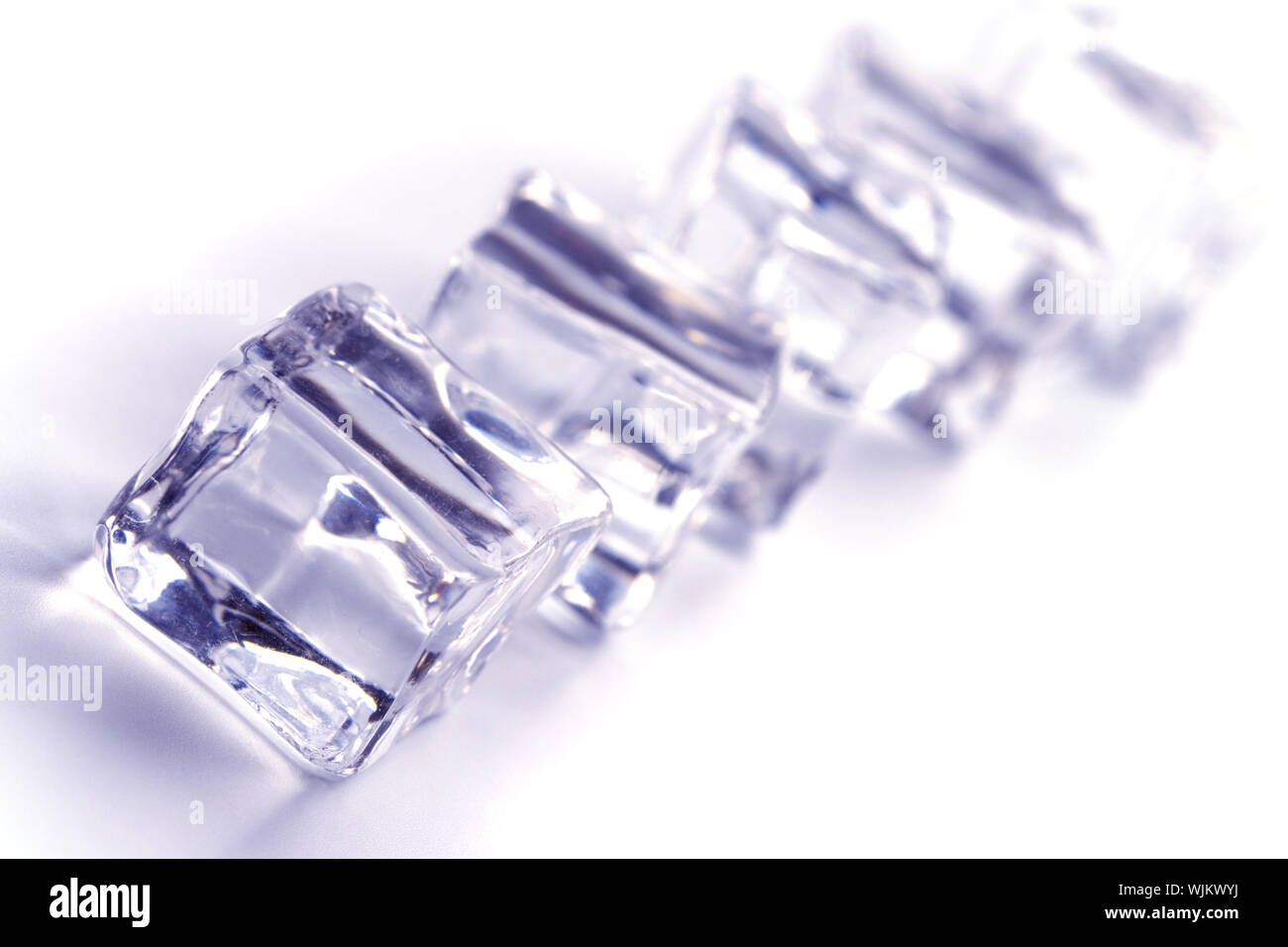 macro image of ice cubes Stock Photo - Alamy