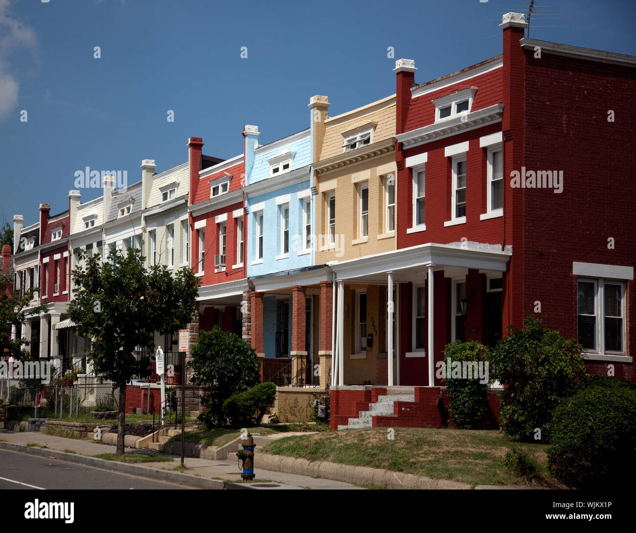 Historic houses, North Capitol St., Washington, D.C Stock Photo - Alamy