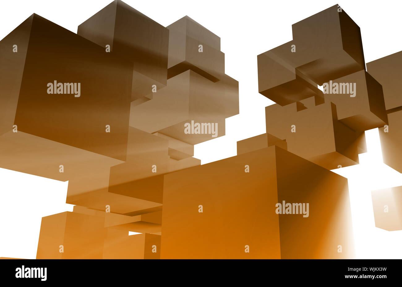 Colorful Squares Background with a Edit Blocks Stock Photo - Alamy