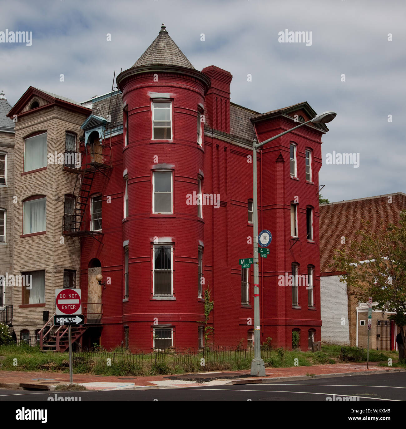 Historic houses, North Capitol St., Washington, D.C Stock Photo - Alamy