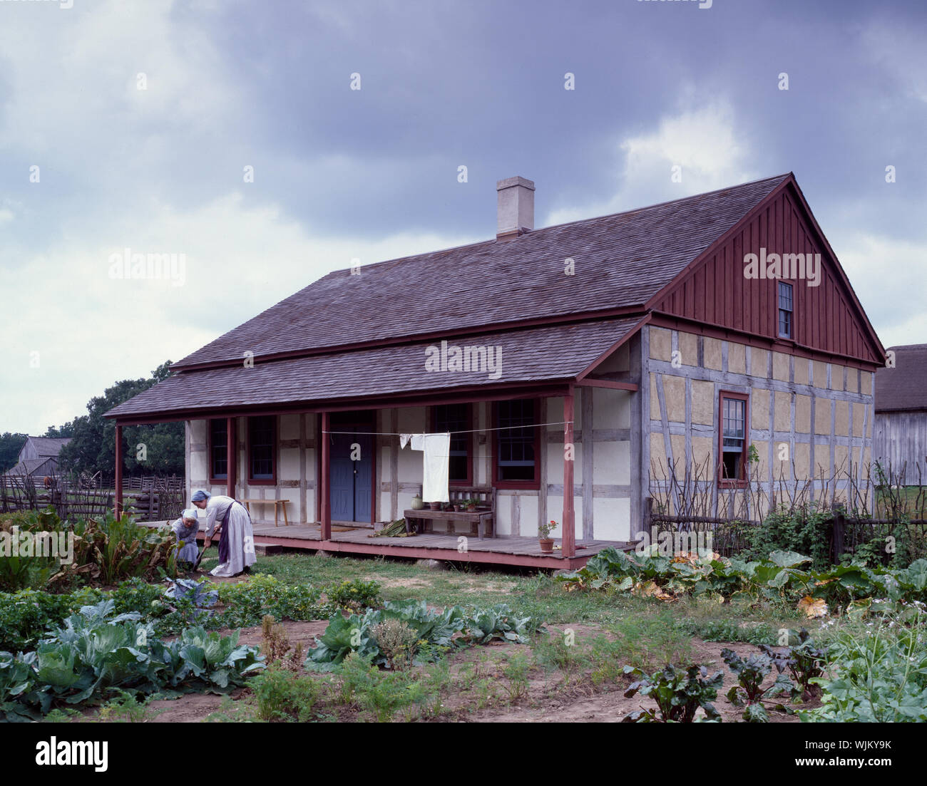 Old world wisconsin living museum hi-res stock photography and images ...