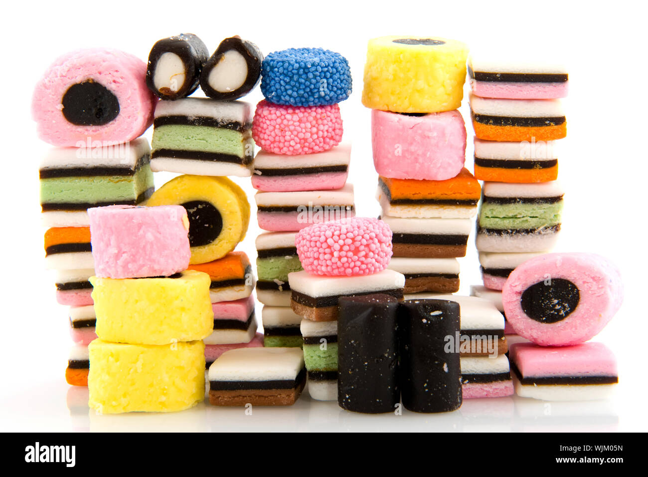 licorice allsorts mixture Stock Photo - Alamy