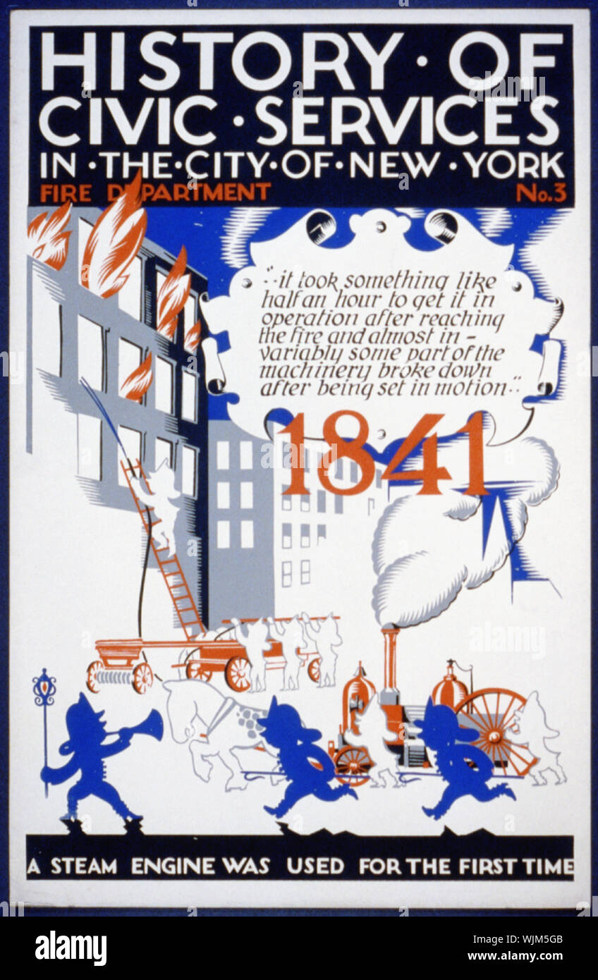 History of civic services in the city of New York Abstract: Poster for ...