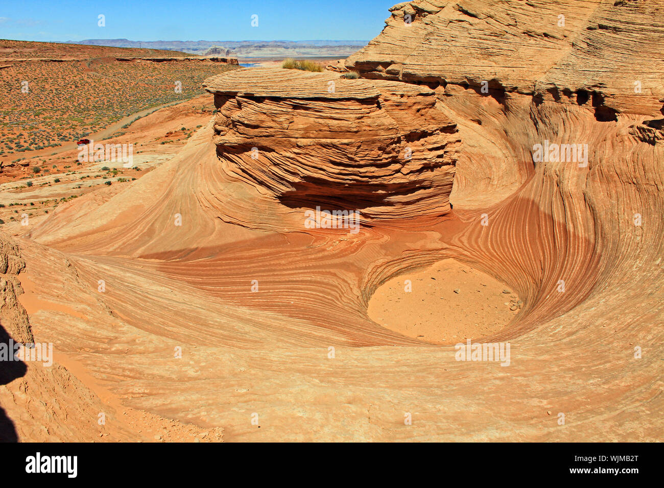 Landscape with New Wave - Arizona Stock Photo - Alamy