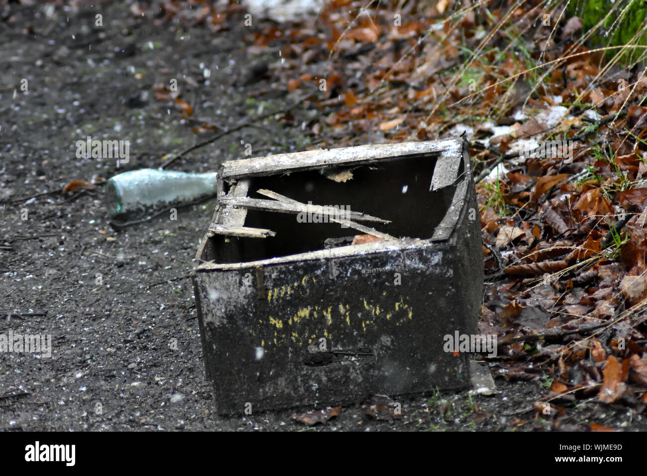 Damaged Container High Resolution Stock Photography and Images - Alamy