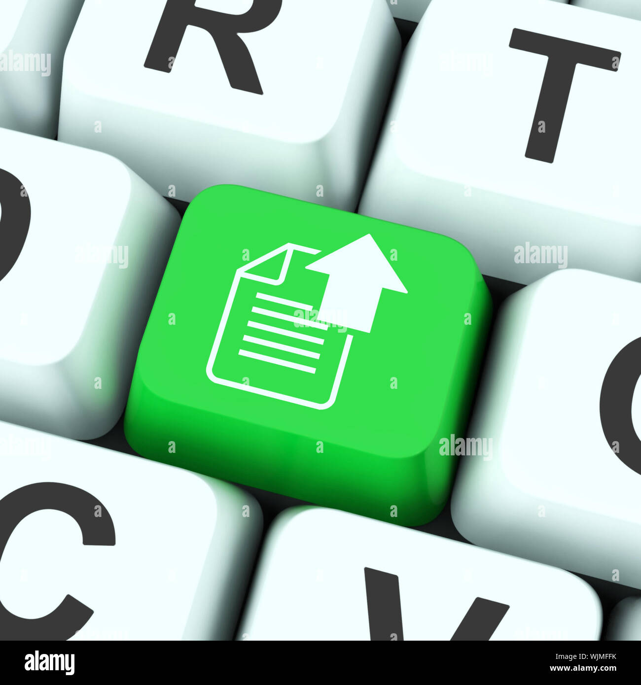 Uploaded icon hi-res stock photography and images - Alamy