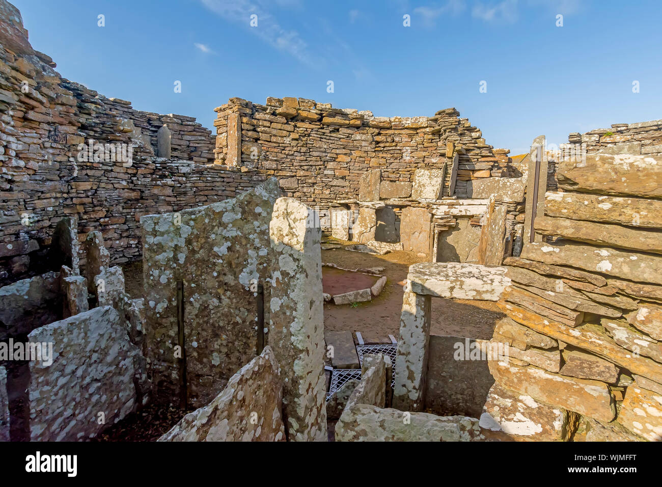 Iron age hollow walled structure hi-res stock photography and images ...