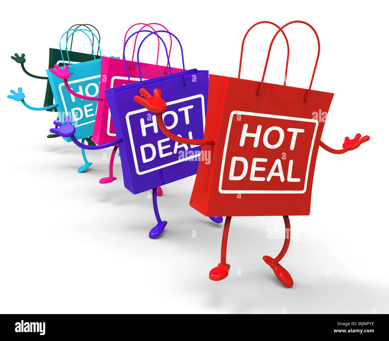 Hot deals bag hi-res stock photography and images - Alamy