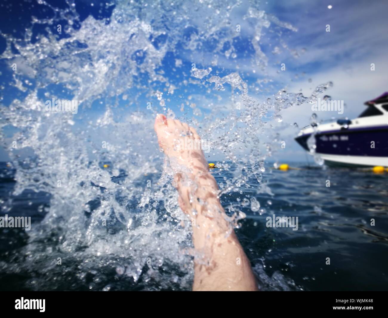 Foot sea hi-res stock photography and images - Alamy